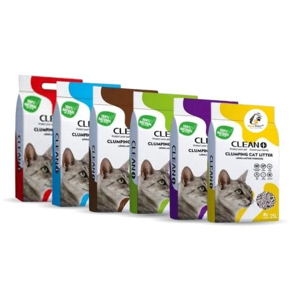 Clean plus cat litter All flavour 5L, 10L, 25L - Paws Bazar BD